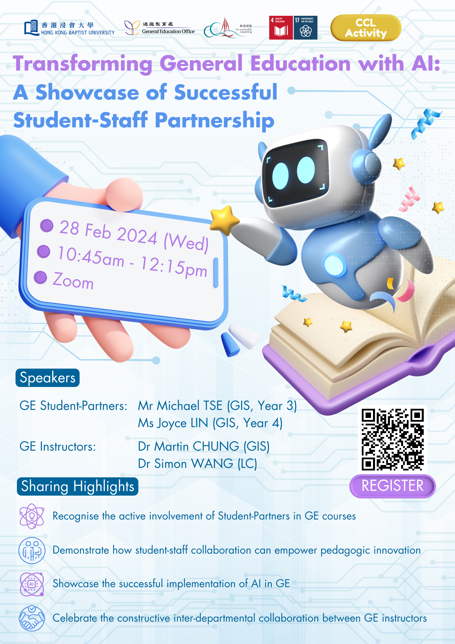 Transforming General Education with AI: A showcase of Successful ...